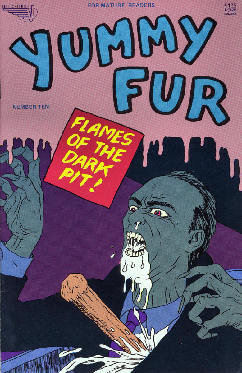 Vortex Comics: Yummy Fur #10 Vintage Comic, 1988 at Wolfgang's