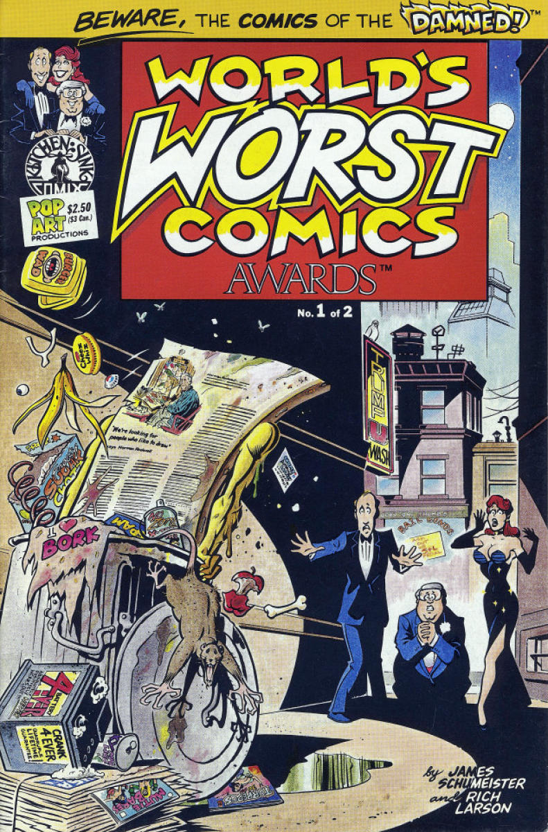 Kitchen Sink: World's Worst Comics Awards No. 1 Vintage Comic, 1990 at ...