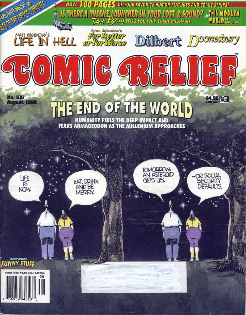 Comic Relief Vol. 10 No. 108 Vintage Comic, 1998 at Wolfgang's