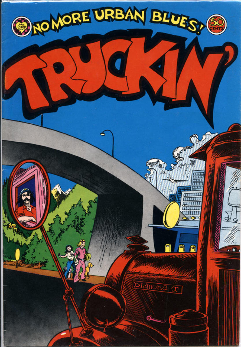 The Print Mint: Truckin' No. 1 Vintage Comic, 1972 at Wolfgang's