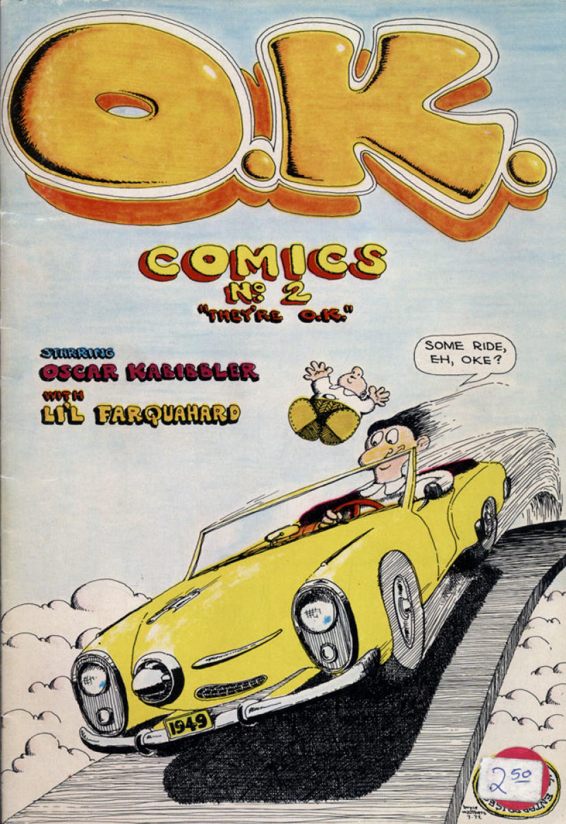 Kitchen Sink: O.K. Comics #2 Vintage Comic, 1972 at Wolfgang's