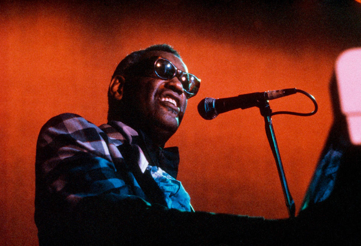 Ray Charles Vintage Concert Photo Fine Art Print at Wolfgang's