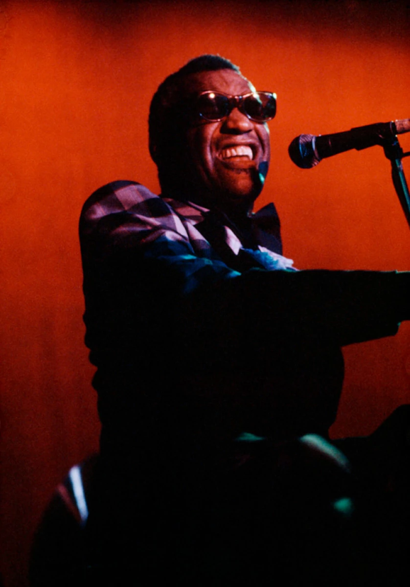 Ray Charles Vintage Concert Photo Fine Art Print at Wolfgang's
