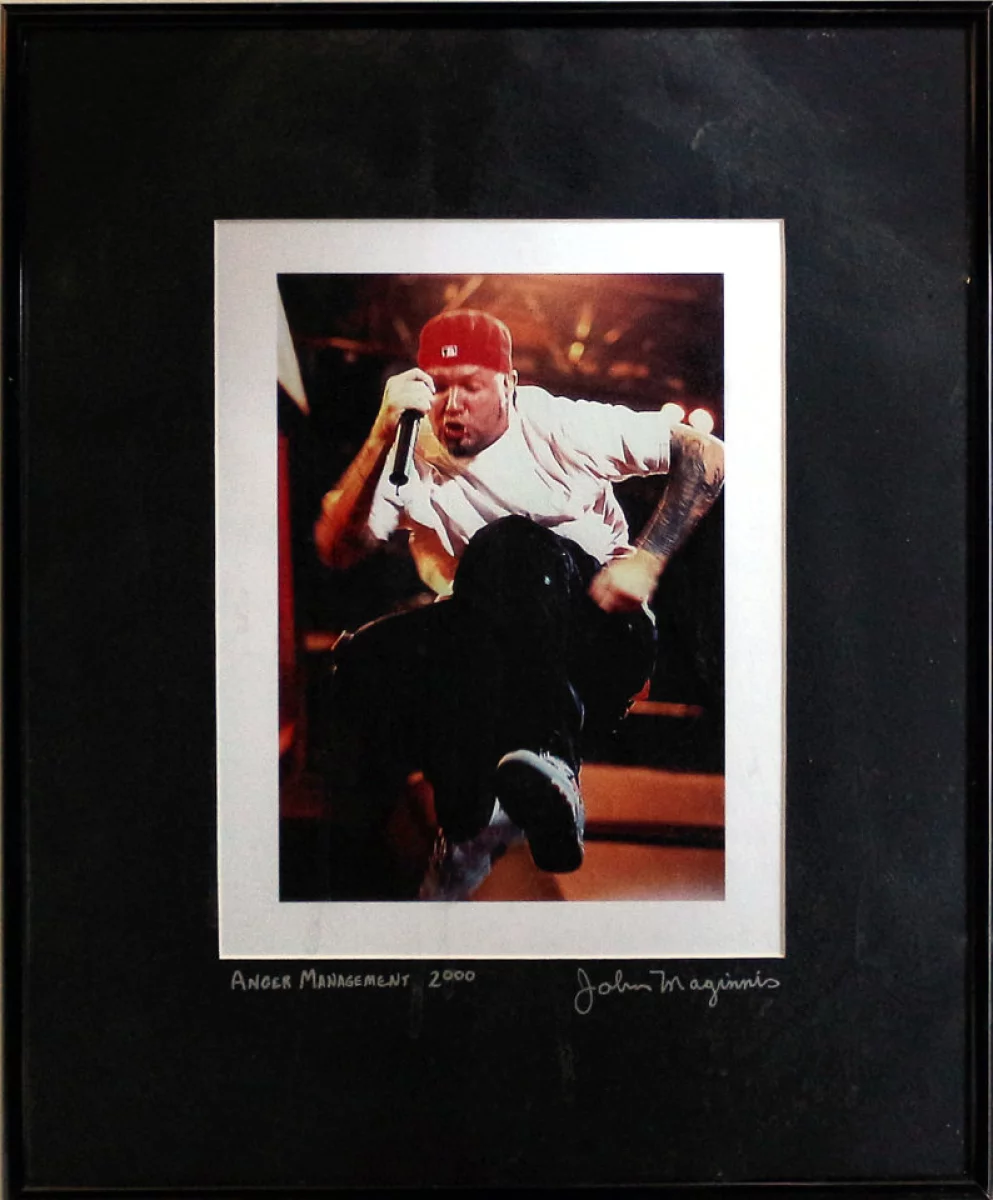 Fred Durst Vintage Concert Photo Framed Fine Art Print, 2000 at Wolfgang's