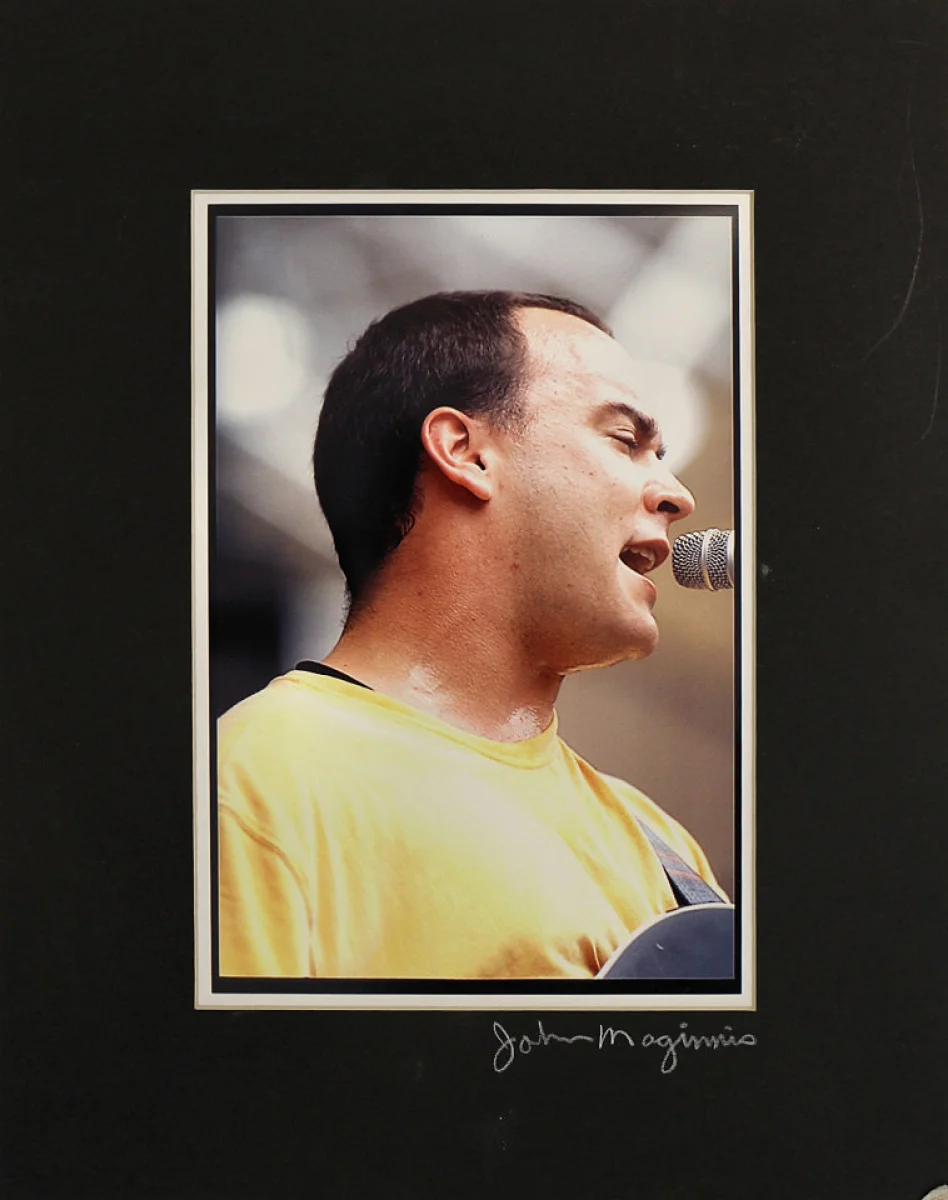 Dave Matthews Vintage Concert Photo Fine Art Print from RFK Stadium ...