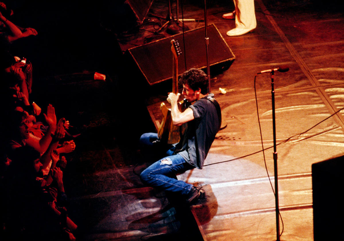 Bruce Springsteen Vintage Concert Photo Fine Art Print from Winterland ...