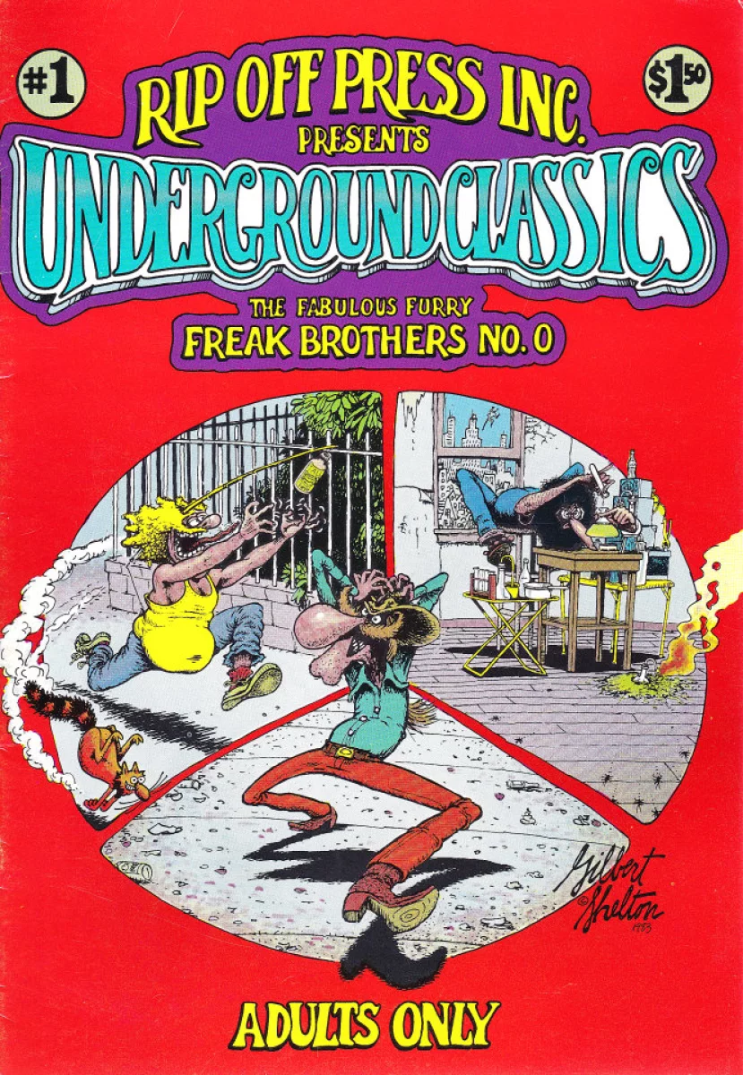 Rip Off Press: Underground Classics #1 Vintage Comic, 1985 at Wolfgang's