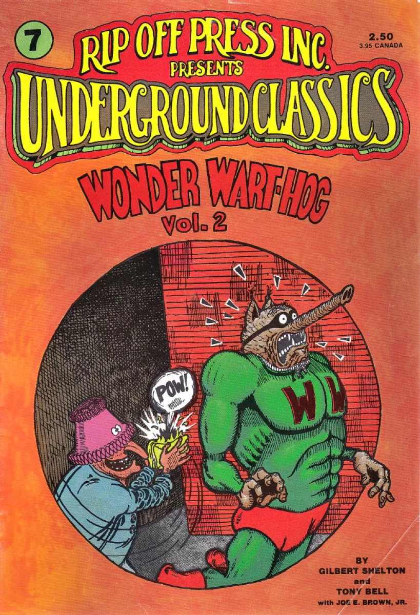 Rip Off Press: Underground Classics #7 Vintage Comic, 1988 at Wolfgang's