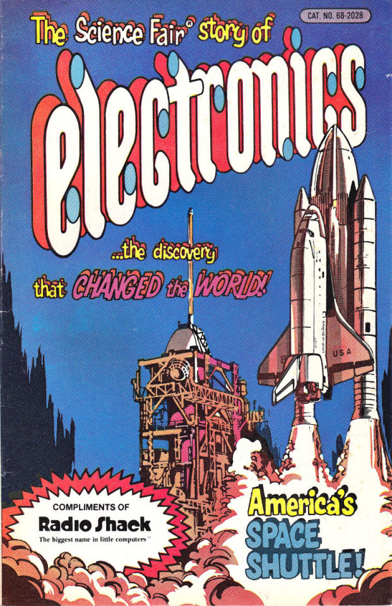The Science Fair Story Of Electronics Vintage Comic, 1981 at Wolfgang's
