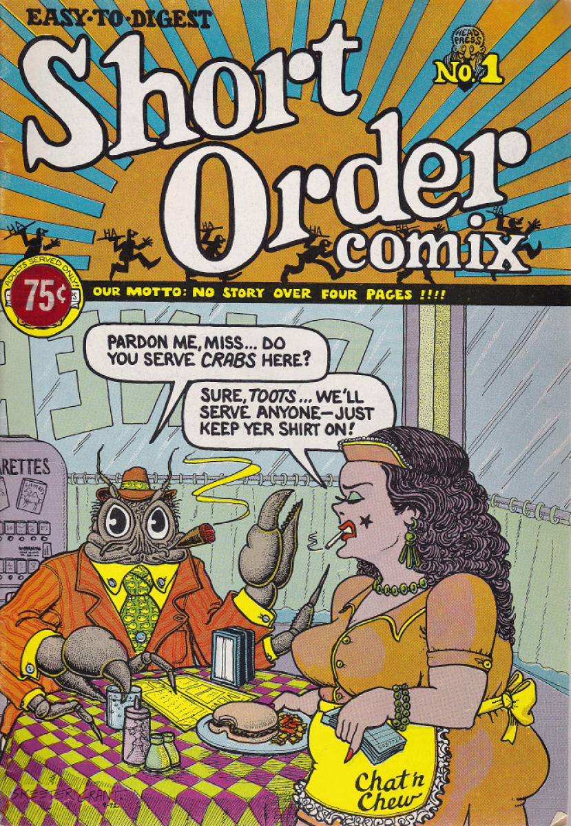 Short Order Comix #1 Vintage Comic, 1972 at Wolfgang's