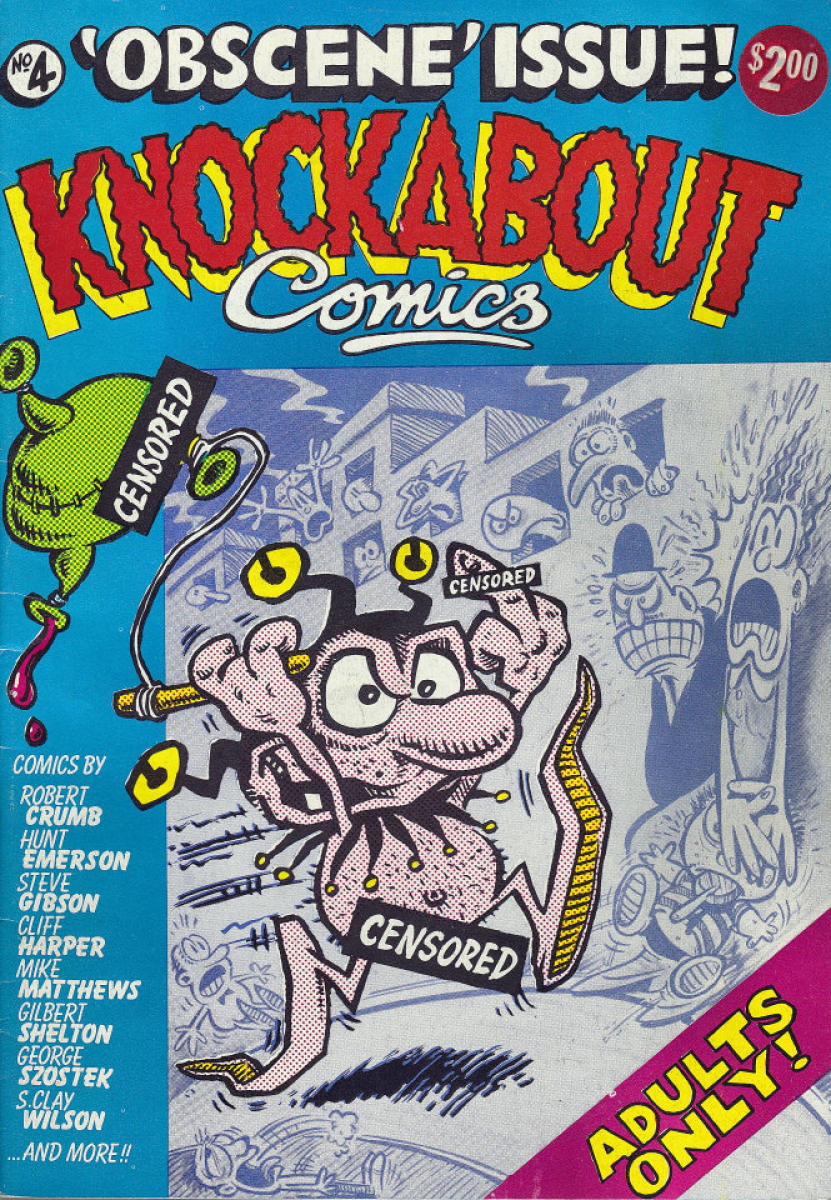 Knockabout Comics #4 Vintage Comic, 1982 at Wolfgang's