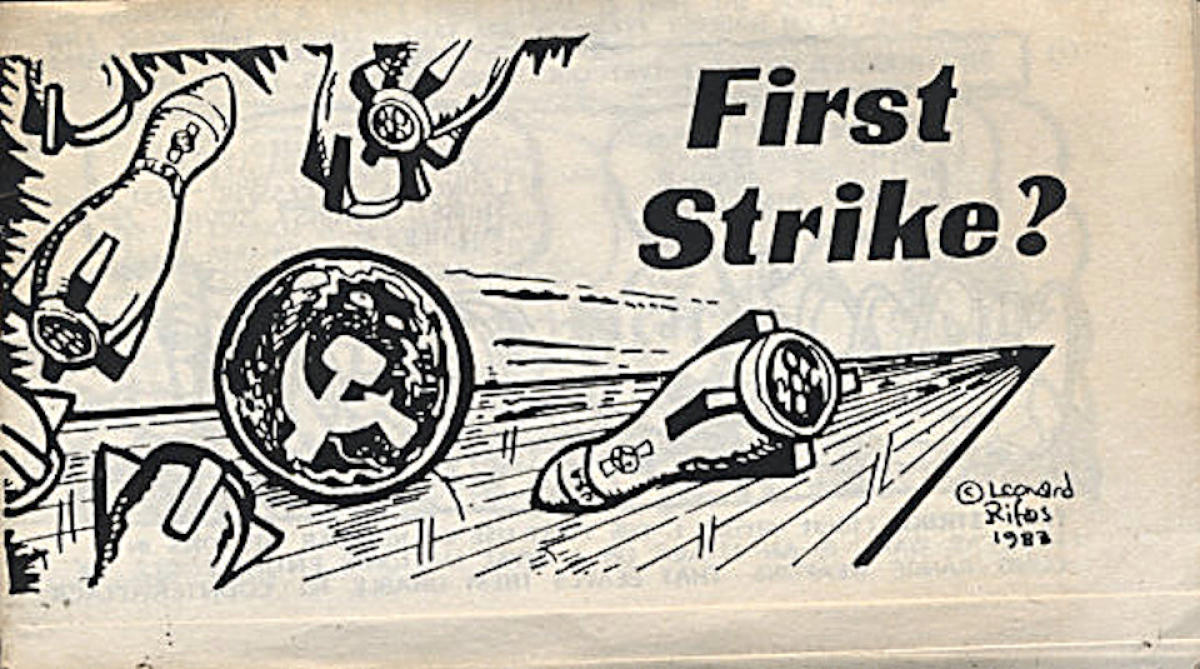 First Strike? Vintage Comic, 1983 at Wolfgang's