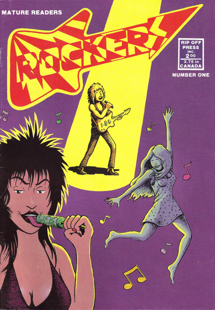 Rip Off Press: Rockers #1 Vintage Comic, 1988 at Wolfgang's