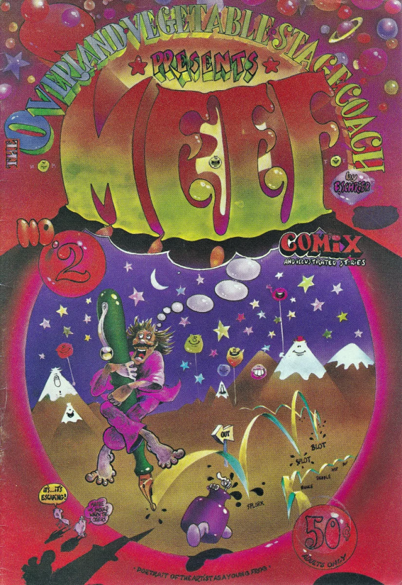 The Print Mint: Meef Comix #2 Vintage Comic, 1973 at Wolfgang's