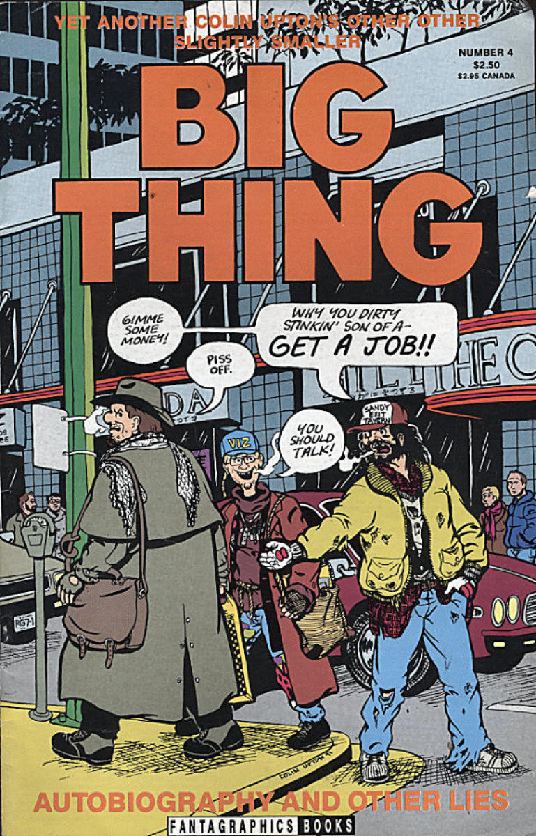 Colin Upton's Other Big Thing #4 Vintage Comic, Jul 1, 1992 at Wolfgang's