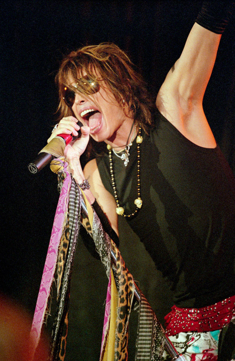 Steven Tyler Vintage Concert Photo Fine Art Print at Wolfgang's