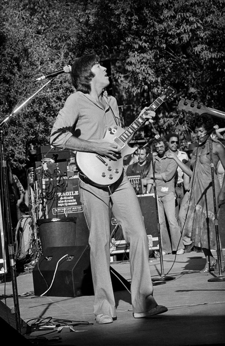 Boz Scaggs Vintage Concert Photo Fine Art Print at Wolfgang's