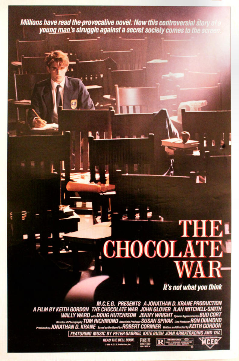 The Chocolate War Vintage Concert Poster, Nov 18, 1988 at Wolfgang's