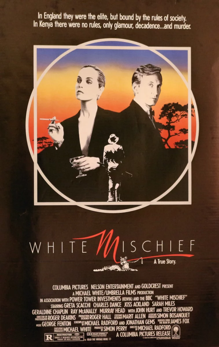 White Mischief Vintage Concert Poster, May 6, 1988 at Wolfgang's