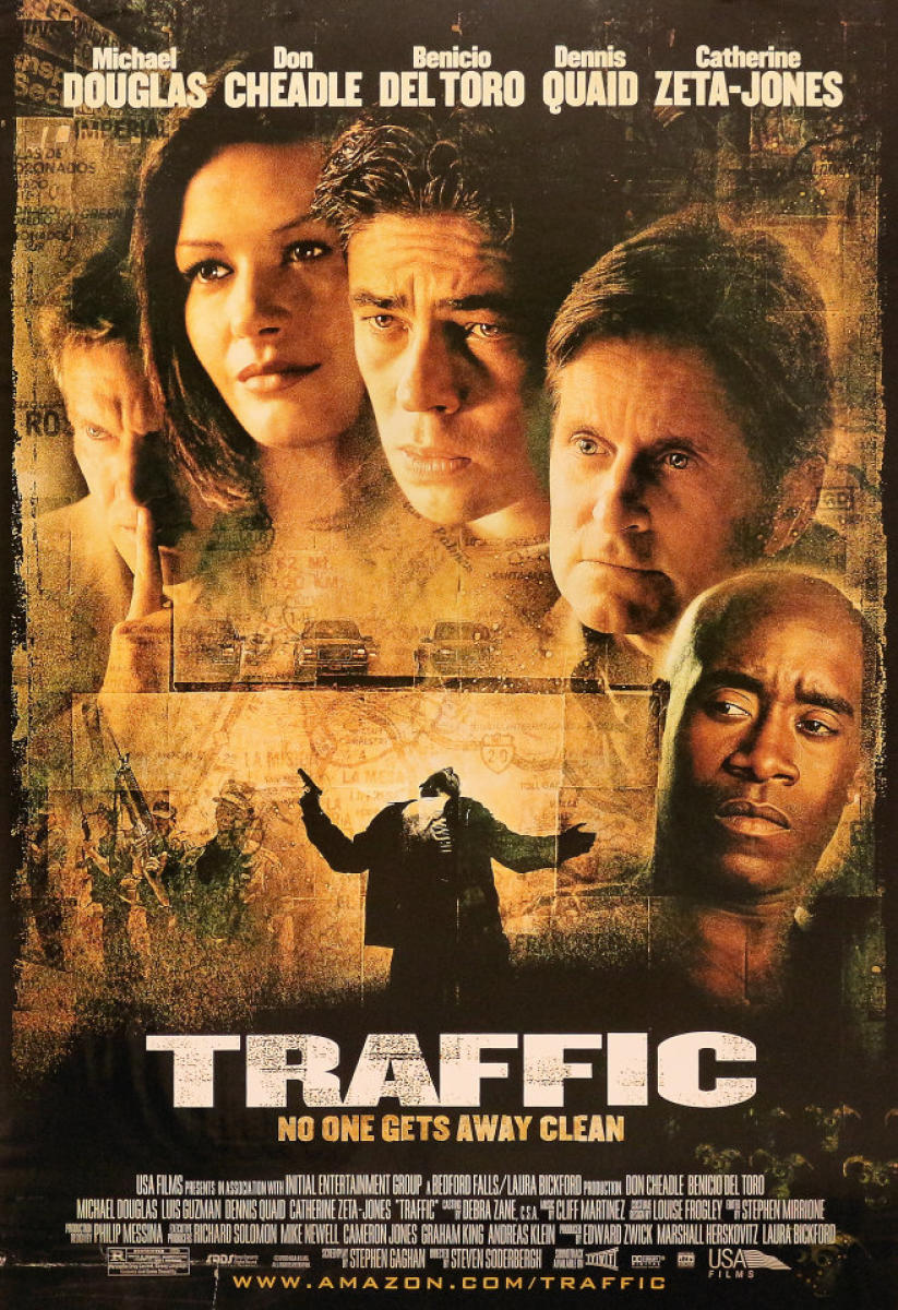 Traffic Vintage Concert Poster, Jan 5, 2001 at Wolfgang's