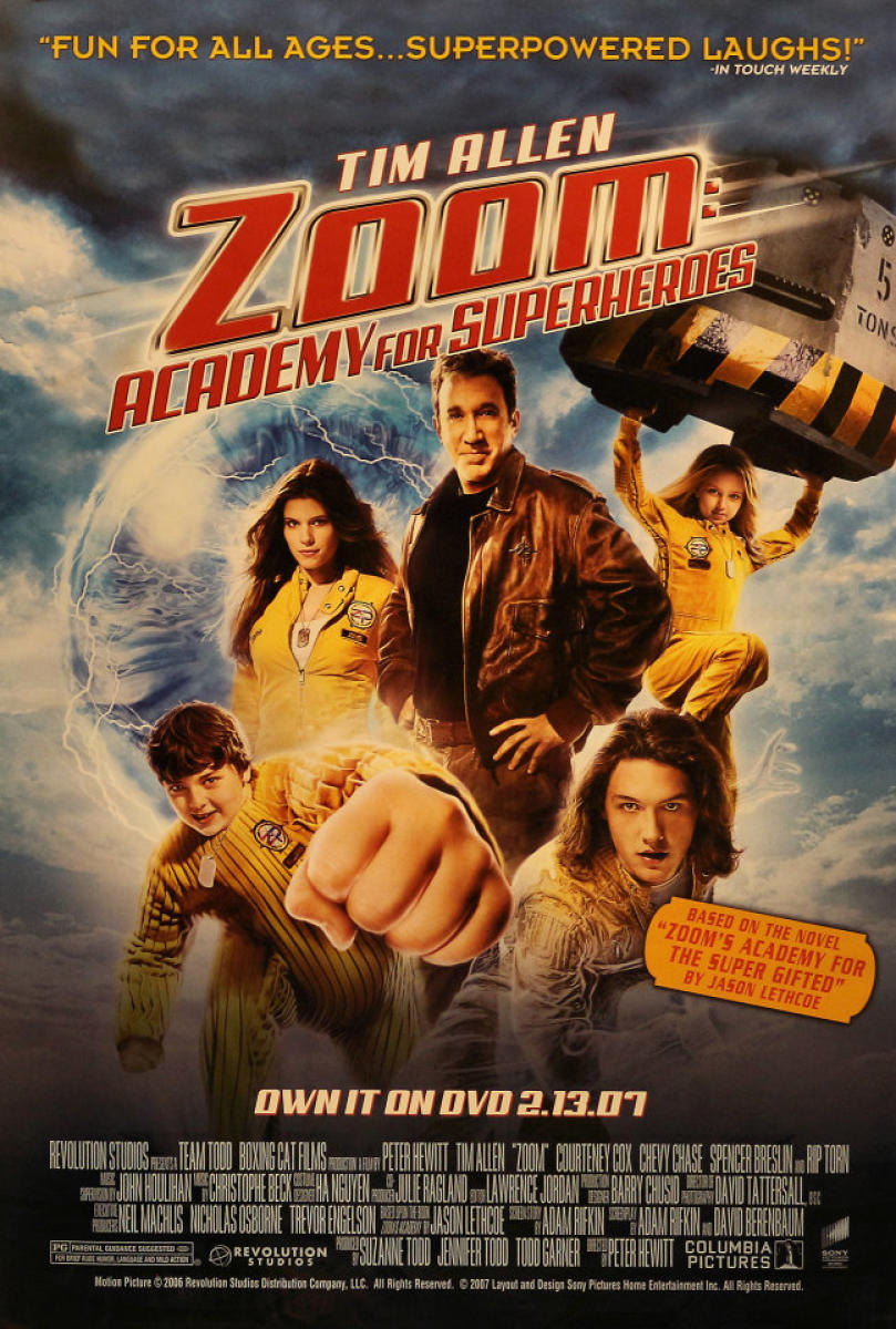 Zoom: Academy For Superheroes Vintage Concert Poster, Aug 11, 2006 at ...