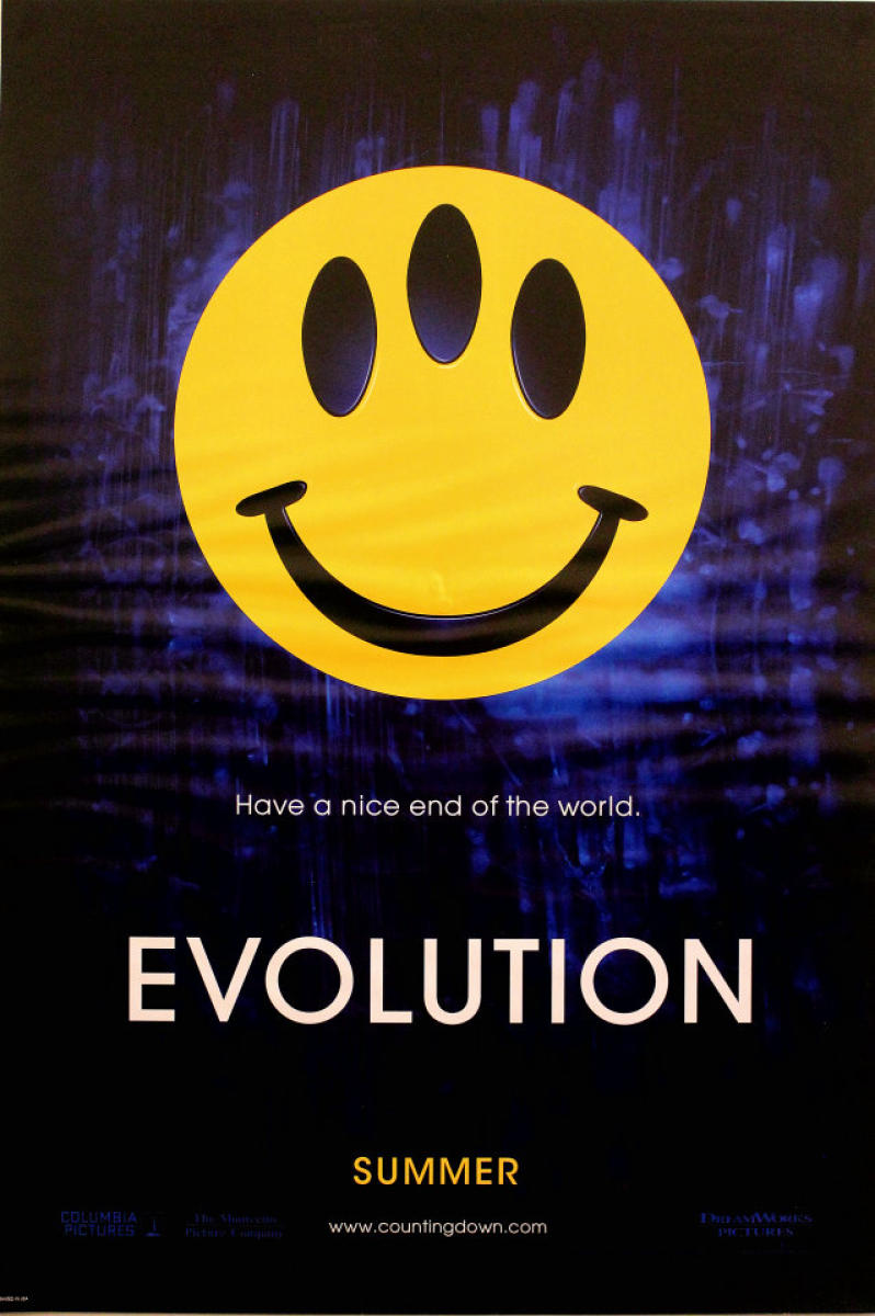 Evolution Vintage Concert Poster, Jun 8, 2001 at Wolfgang's