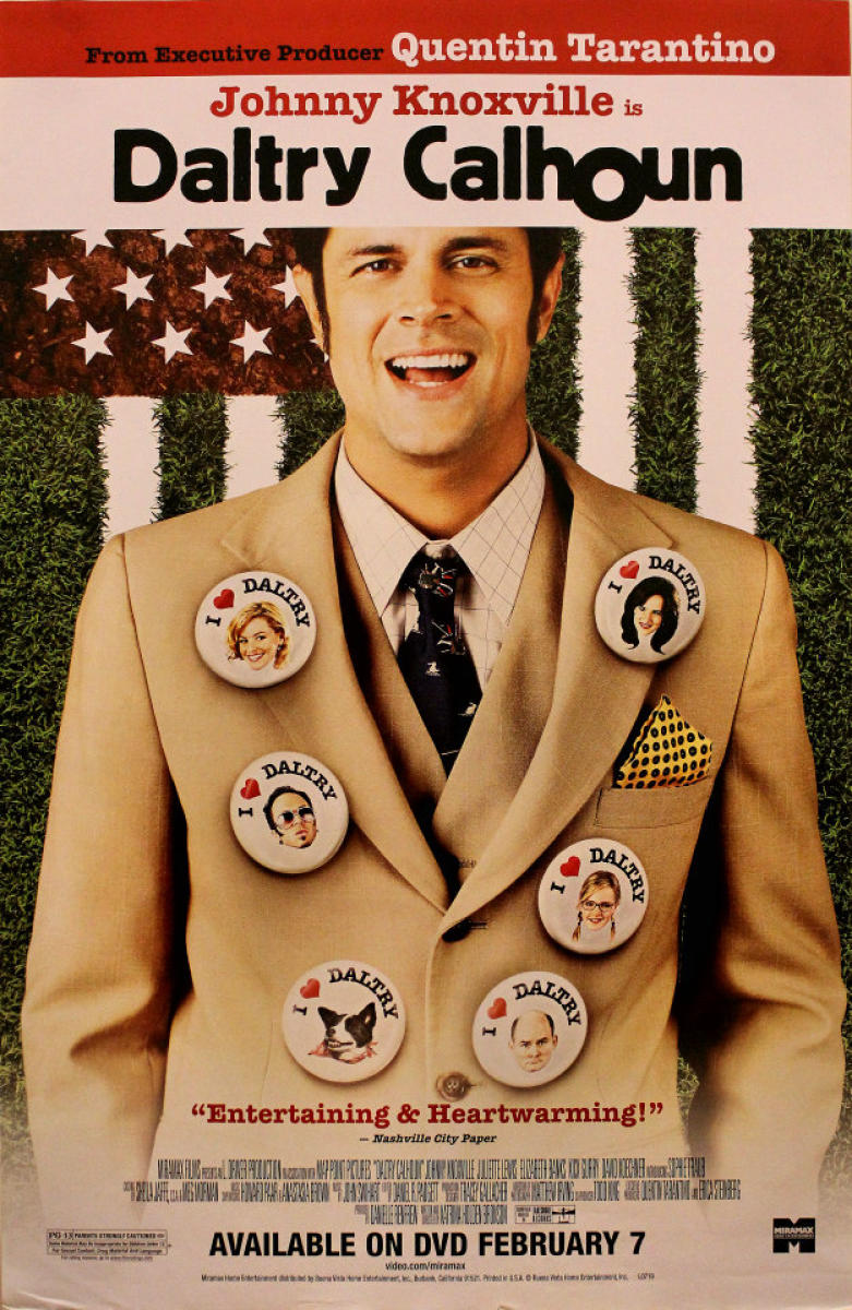 Daltry Calhoun Vintage Concert Poster, Sep 25, 2005 at Wolfgang's