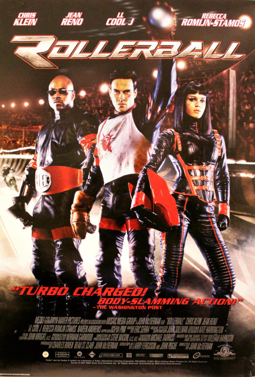 Rollerball Vintage Concert Poster, Feb 8, 2002 at Wolfgang's