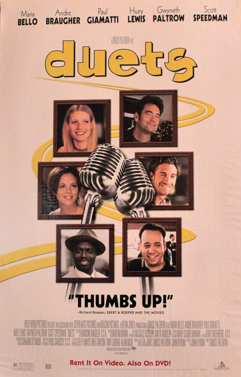 Duets Vintage Concert Poster, Sep 15, 2000 at Wolfgang's