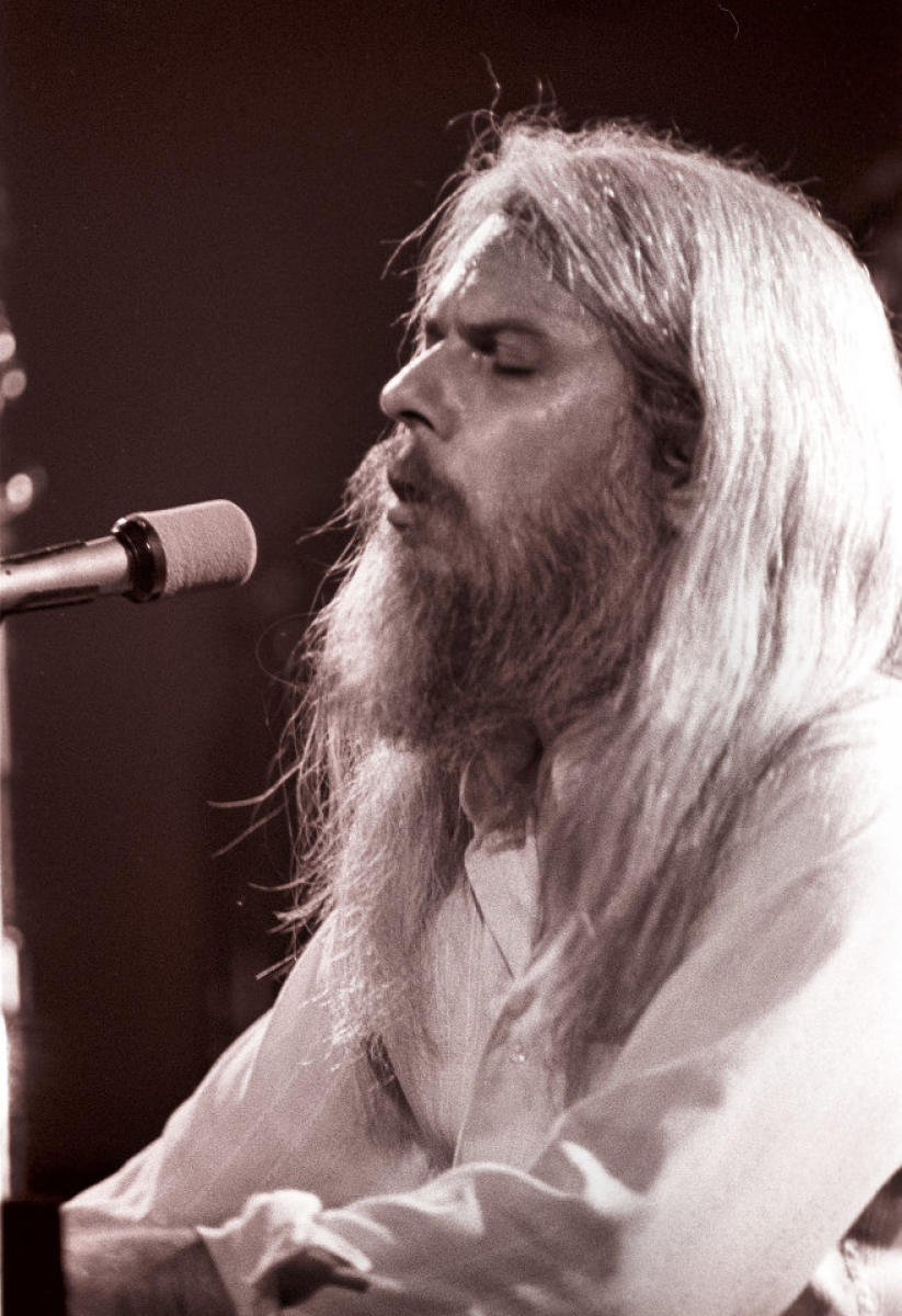 Leon Russell Vintage Concert Photo Fine Art Print at Wolfgang's