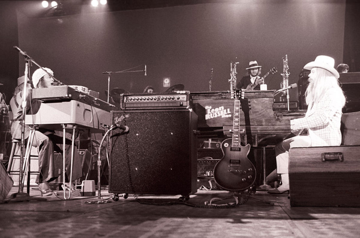 Leon Russell & Mary McCreary Vintage Concert Photo Fine Art Print at ...
