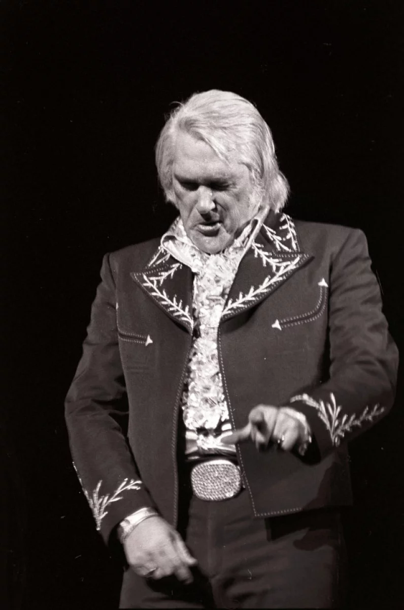 Charlie Rich Vintage Concert Photo Fine Art Print at Wolfgang's