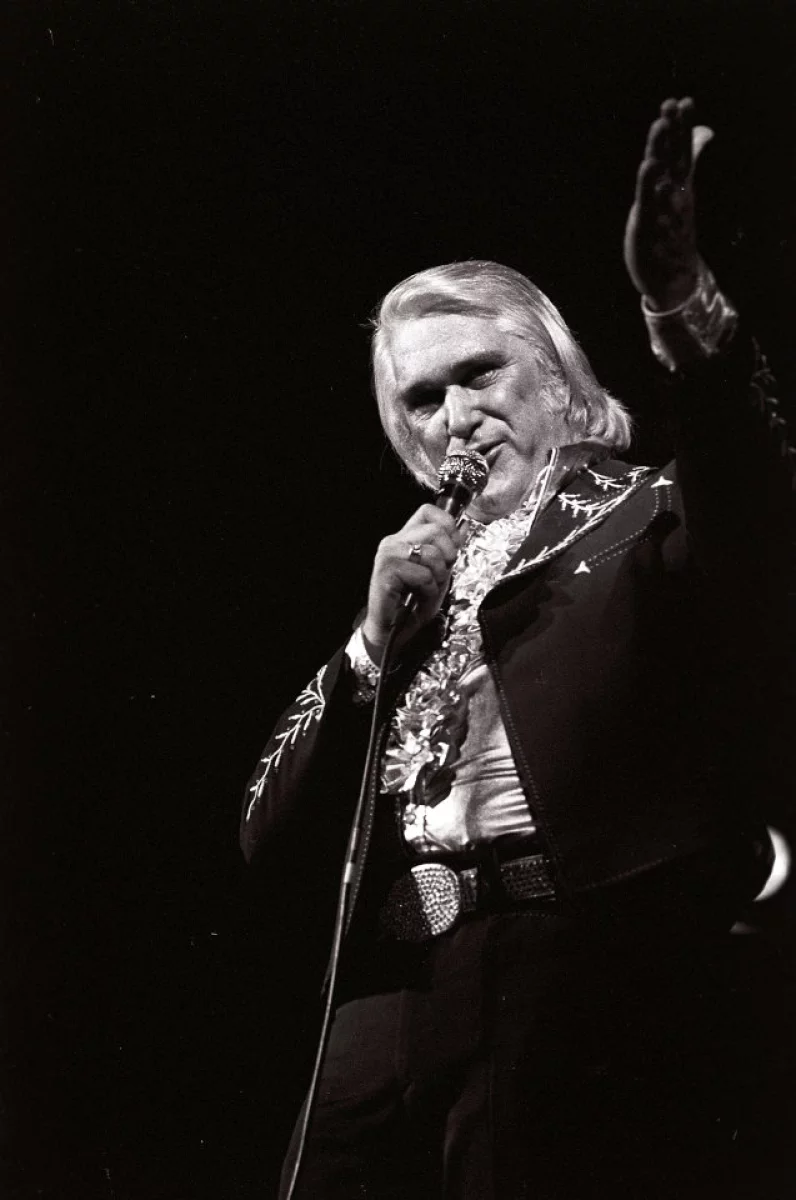 Charlie Rich Vintage Concert Photo Fine Art Print at Wolfgang's
