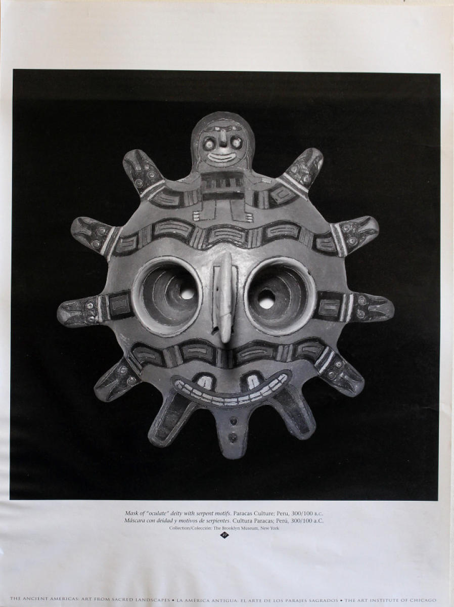 Mask of "Oculate" Deity with Serpent Motifs Collection: The Brooklyn ...