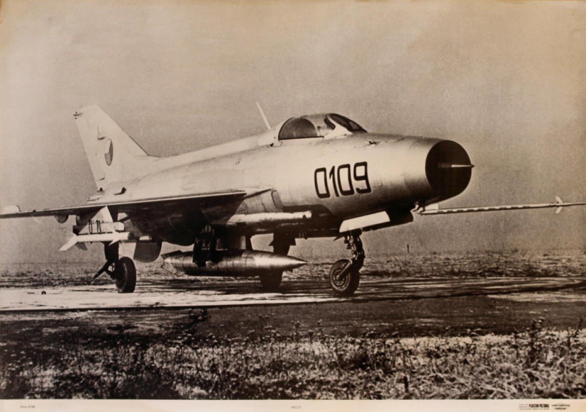 MIG 21 Vintage Concert Poster at Wolfgang's
