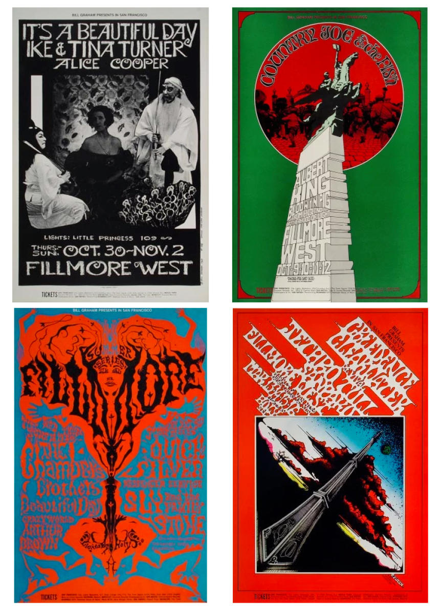 BG Handbill #1 Vintage Concert Handbill Set at Wolfgang's