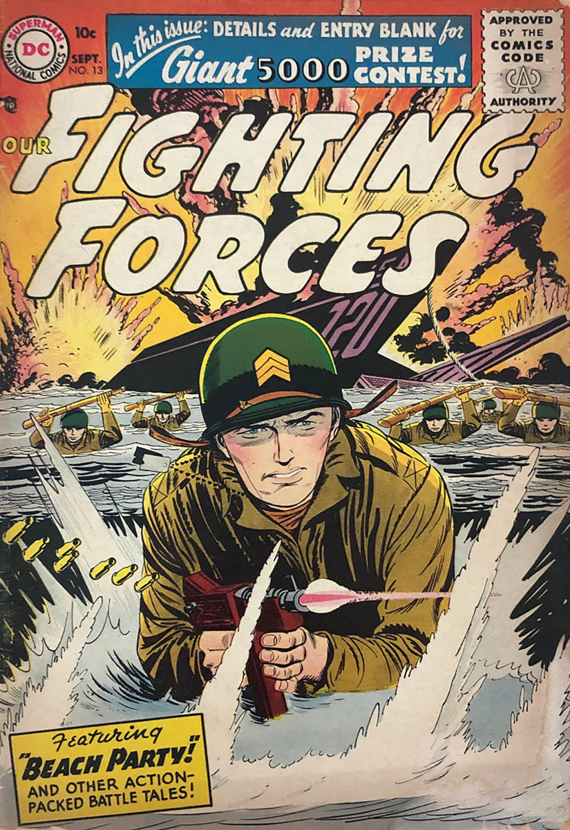 DC Comics: Our Fighting Forces #13 Vintage Comic, 1956 at Wolfgang's