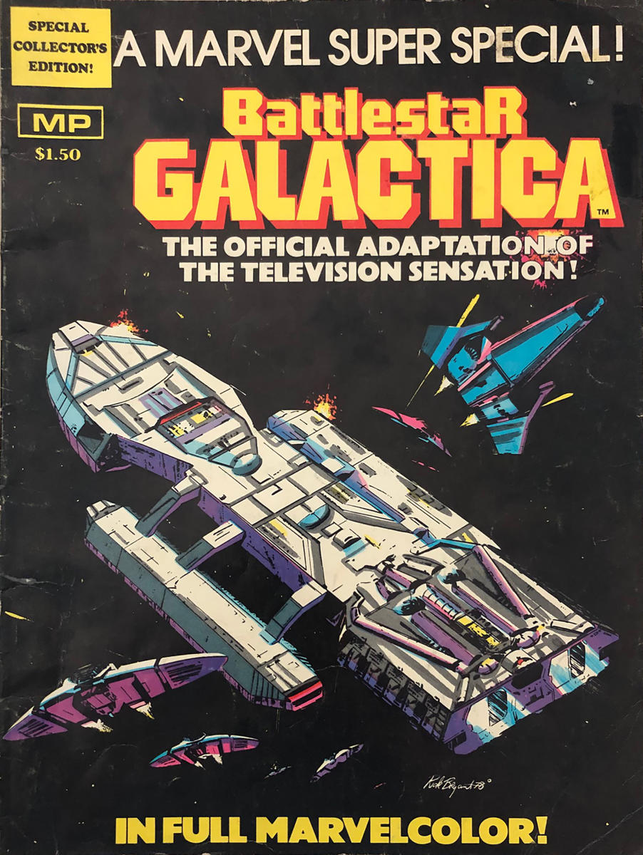 Marvel Comics: Battlestar Galactica - A Marvel Super Special Vintage ...
