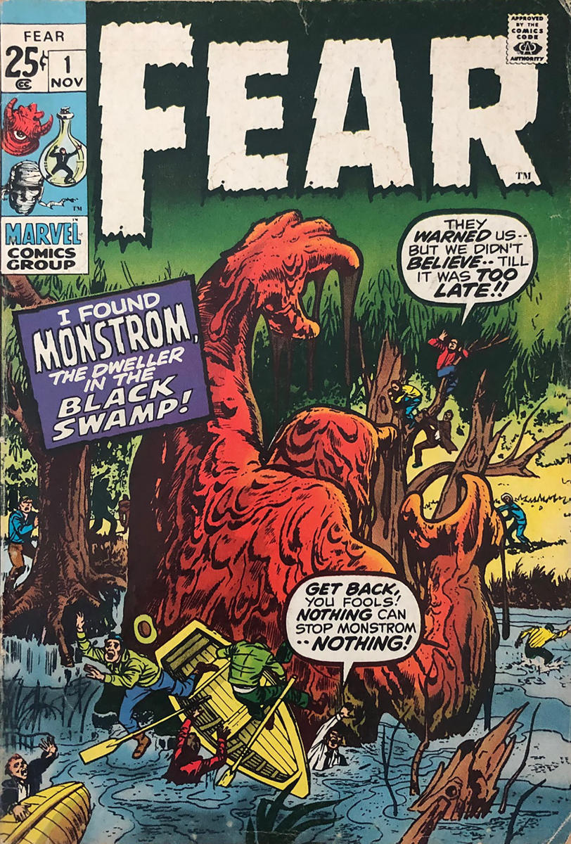 Marvel Comics: Fear #1 Vintage Comic, 1970 at Wolfgang's