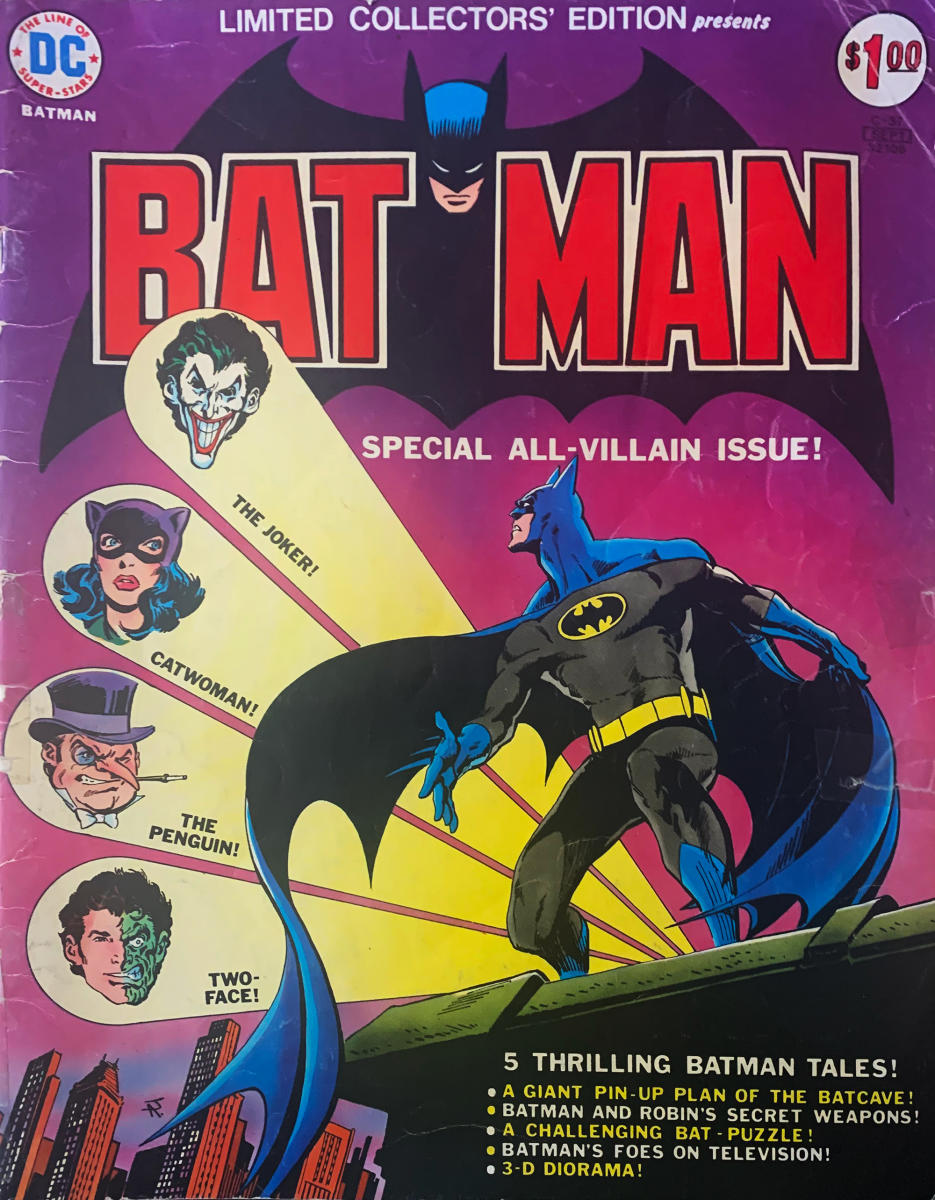 DC: Batman DC Treasury Edition #C-37 Vintage Comic, 1974 at Wolfgang's