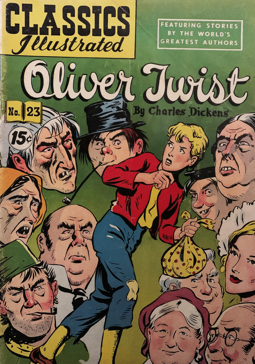 Classics Illustrated: Oliver Twist Vintage Comic, 1945 at Wolfgang's