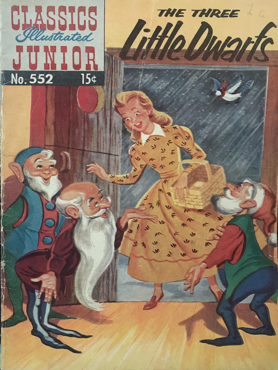 Gilberton: Classics Illustrated Junior #552 The Three Little Dwarfs Vintage Comic, 1958 at ...