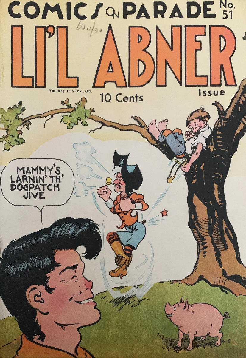 United Features Syndicate: Comics on Parade #51 Li'l Abner Vintage ...
