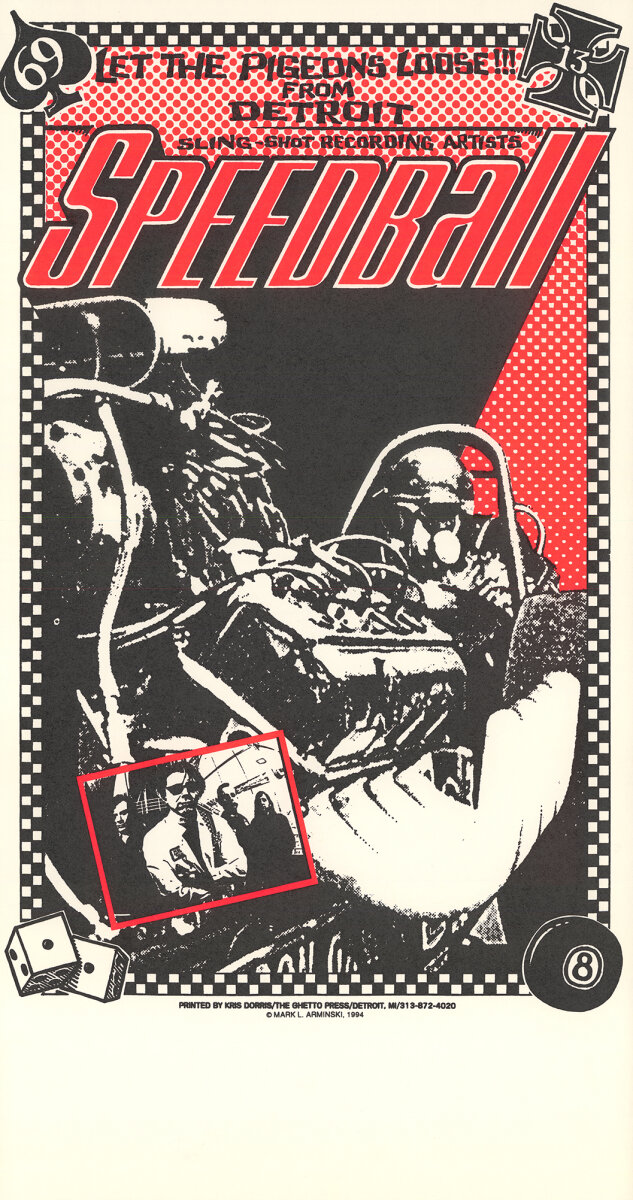Speedball Vintage Concert Silkscreen, 1994 at Wolfgang's