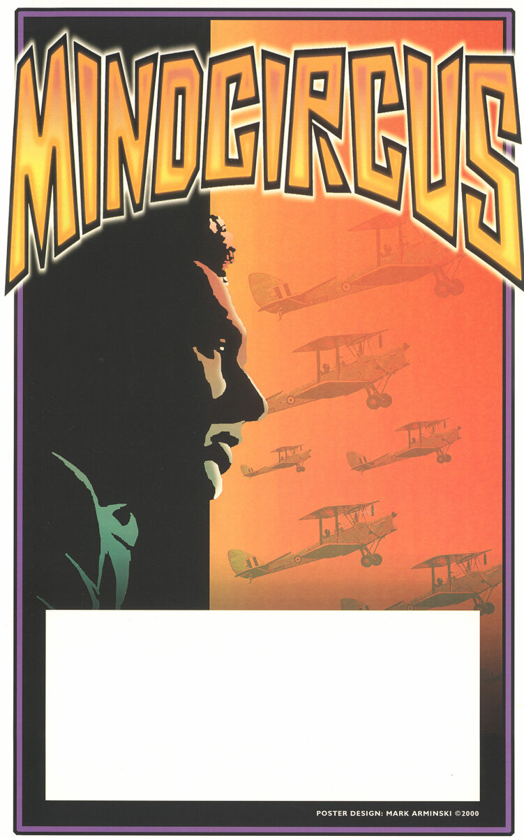 Mindcircus Vintage Concert Poster, 2000 at Wolfgang's