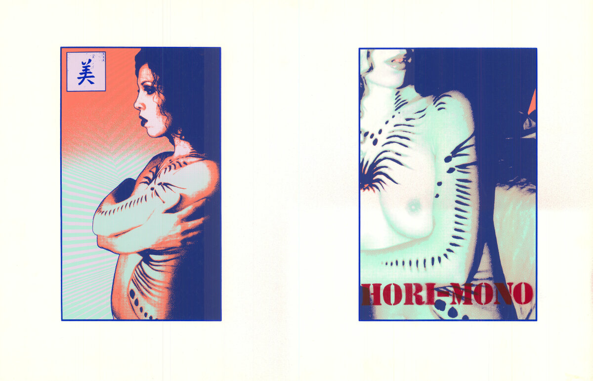 Hori-Mono Vintage Concert Silkscreen at Wolfgang's