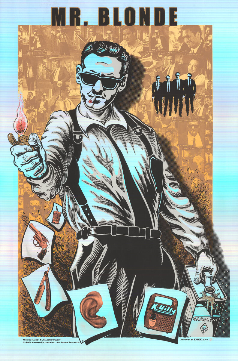 Mr. Blonde Vintage Concert Silkscreen, 2002 at Wolfgang's