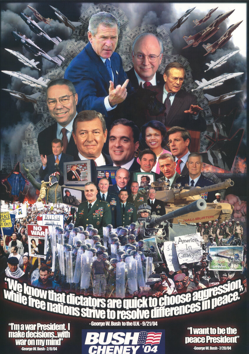 Bush-Cheney '04 Vintage Concert Poster, 2004 at Wolfgang's