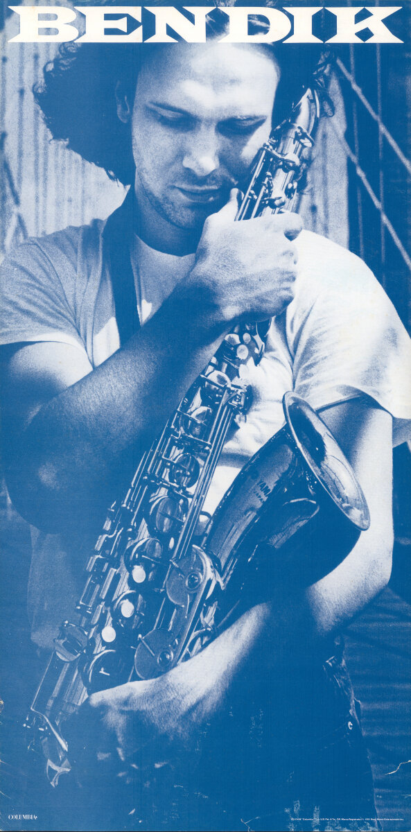 Bendik Vintage Concert Poster, 1991 at Wolfgang's