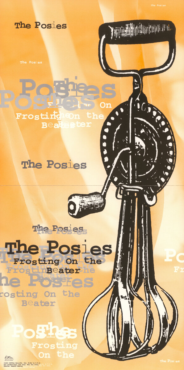 The Posies Vintage Concert Poster, 1993 at Wolfgang's